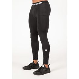 Gorilla Wear Mens tights - Columbus - Schwarz | Gr.: M
