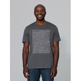 wat? Apparel T-Shirt 3Dillusion in Grau | Gr.: 56