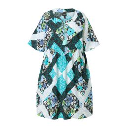 Ulla Popken Kleid in blautürkis | Gr.: 54-56
