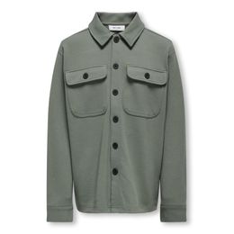 ONLY & SONS Junior Hemd in Castor Gray | Gr.: 110/116