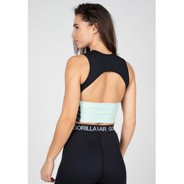 Gorilla Wear Crop-Top - Zion - Schwarz | Gr.: L