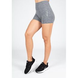 Gorilla Wear Shorts - Quincy - Grau meliert | Gr.: S/M
