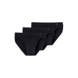 Schiesser Rio Slip / Unterhose Long Life Soft in Blauschwarz | Gr.: M