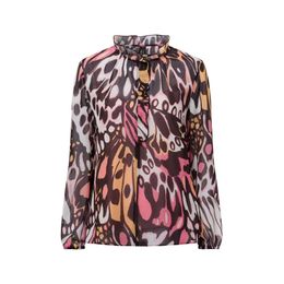 Marc Cain COLLECTIONS Blusenshirt in schoko rosa - 0001 | Gr.: 36