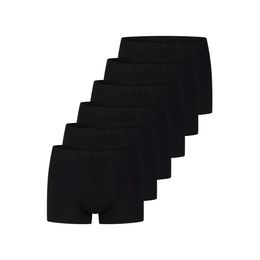 uncover by Schiesser Retro Short / Pant Basic in Schwarz | Gr.: XL