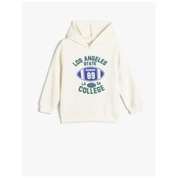 KOTON Sweatshirt in Ekru | Gr.: 11-12 Jahre