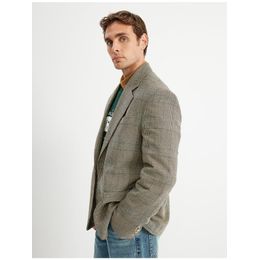KOTON Blazer in Beige Kariert | Gr.: 52