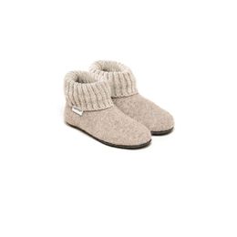 Gottstein Hausschuh Alpine Boot FE in beige | Gr.: 27