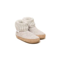 Gottstein Hausschuh Alpine Boot LE in beige | Gr.: 26