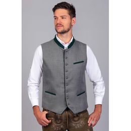 Edelnice Trachten Weste Bastian in grau | Gr.: 60