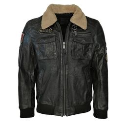Mustang Lederblouson Karlstad in schwarz | Gr.: XXL