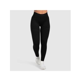 Smilodox Leggings Sonnia Scrunch in Schwarz | Gr.: XS