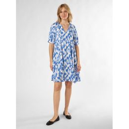 Ambiance Kleid in blau ecru - 0003 | Gr.: 38