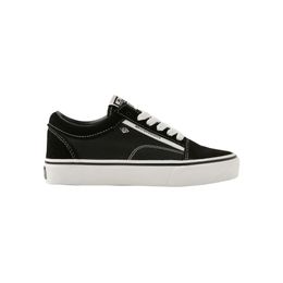 British Knights Sneaker Mack platform in schwarz/weiss | Gr.: 37