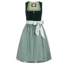 Nübler Nübler Midi Dirndl Elke in Grün | Gr.: 38