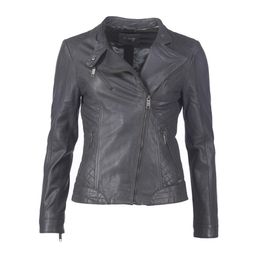 Maze Lederjacke Sally in grau | Gr.: XXL