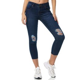 Tazzio Jeans "F111" - Skinny Fit - in Blau | Gr.: 46