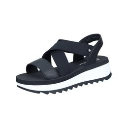 Rieker Klassische Sandaletten in schwarz/schwarz | Gr.: 41