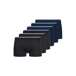 Skiny Retro Short / Pant Basic in Blau / schwarz | Gr.: M