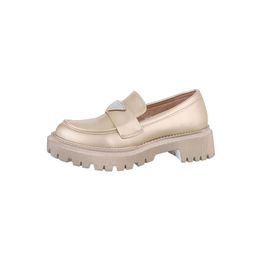 Ital-Design Halbschuh in Gold | Gr.: 40