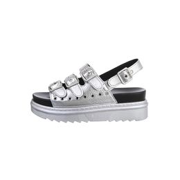 Ital-Design Sandale & Sandalette in Silber | Gr.: 36