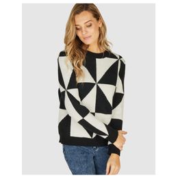NAVIGAZIONE Pullover in schwarz | Gr.: 50