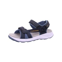 Superfit Sandale Criss Cross in Blau | Gr.: 31