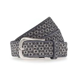 b.belt Gürtel Leder in schwarz | Gr.: 80cm