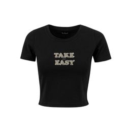 Mister Tee Cropped T-Shirts in black | Gr.: XL