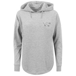F4NT4STIC Oversized Hoodie Darts Arrows Dartpfeile in grau | Gr.: XL