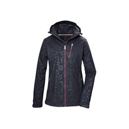 Killtec KOS 122 WMN SFTSHLL JCKT FLORAL in Blau3023 | Gr.: 42