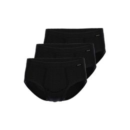 Ammann Slip / Unterhose Jeans Feinripp in Anthrazit | Gr.: XL
