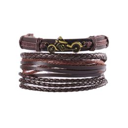 BUNGSA Armband in Braun/Schwarz | Gr.: onesize
