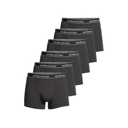 Seidensticker Long Short / Pant Cotton Flex in Schwarz | Gr.: L