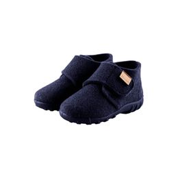 Sterntaler Hausschuhe uni in marine | Gr.: 24