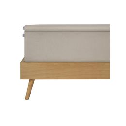 Schiesser Premium Spannbettlaken Flexi in Helltaupe | Gr.: 100 x 200 cm