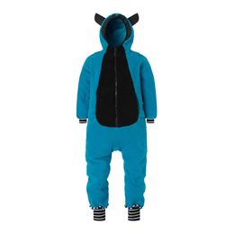 WeeDo Fleeceanzug Monster in monsterblau | Gr.: 128