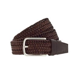 Vanzetti Gürtel Leder in dunkelbraun | Gr.: 105 cm