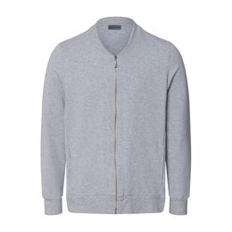 Hanro Sweatjacke Natural Living in Grey Melange | Gr.: XL