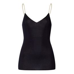 Hanro Spaghettitop Cotton Seamless in Black | Gr.: XS