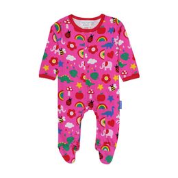 Toby tiger Schlafanzug mit Spielzeug Print in rosa | Gr.: 68