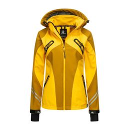 Rock Creek Softshelljacke in Maisgelb | Gr.: XXL