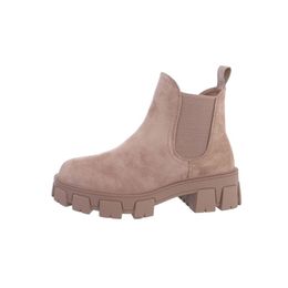 Ital-Design Stiefelette in Altrosa | Gr.: 36