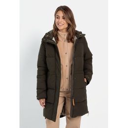 Camel Active Gesteppte Jacke mit daunenartiger Füllung in Dunkelgrün | Gr.: 42