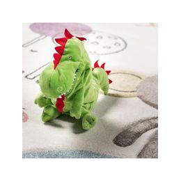 Pergamon Kinder Teppich Maui Kids Lustige Tiere Bunt in Creme | Gr.: 80 x 150 cm