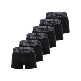Under Armour Boxershort 6er Pack in Schwarz | Gr.: S