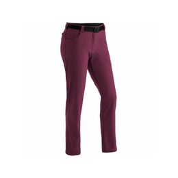 Maier Sports Softshellhose Perlit in Pflaume | Gr.: 17