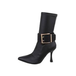 Ital-Design Stiefelette in Schwarz | Gr.: 39