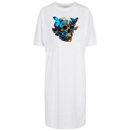 F4NT4STIC Oversize Kleid Skull in weiß | Gr.: XL
