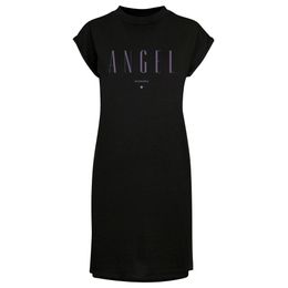 F4NT4STIC T-Shirt Kleid Engel lila türkis in schwarz | Gr.: S